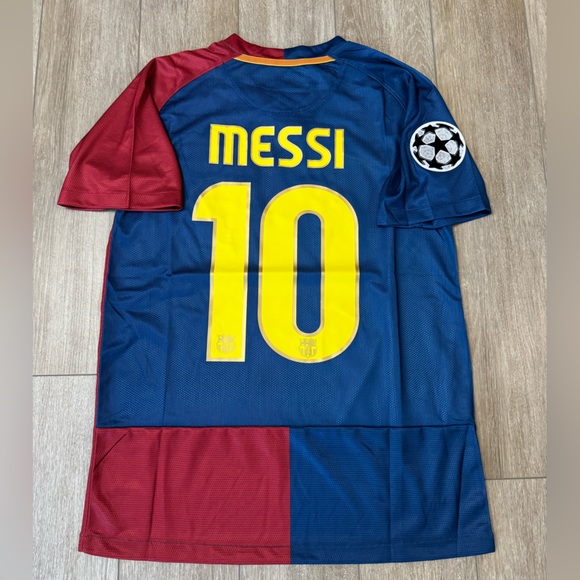 Nike | Shirts | Barcelona 209 Final Champions League Messi 0 | Poshmark